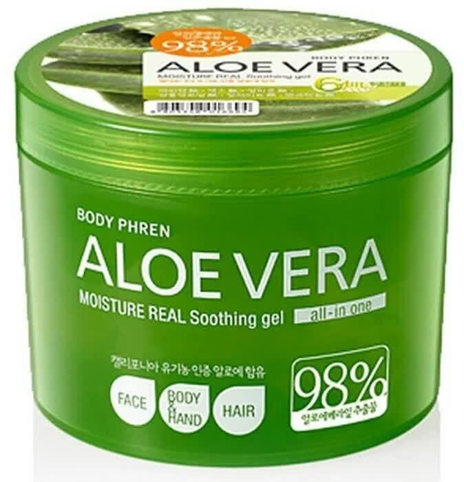 Универсальный гель с Алоэ Вера от ран и солнечных ожогов Welcos Aloe Vera Moisture Real Soothing Gel, 500 г