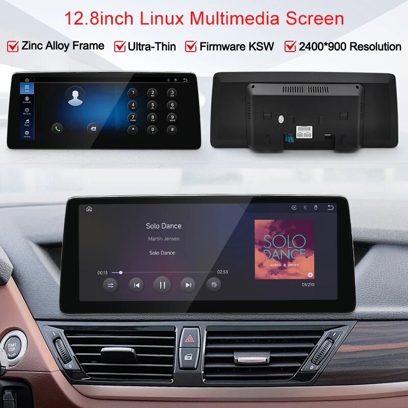 Android 10.25" экран для BMW X1 E84 (No Screen) — фото 1