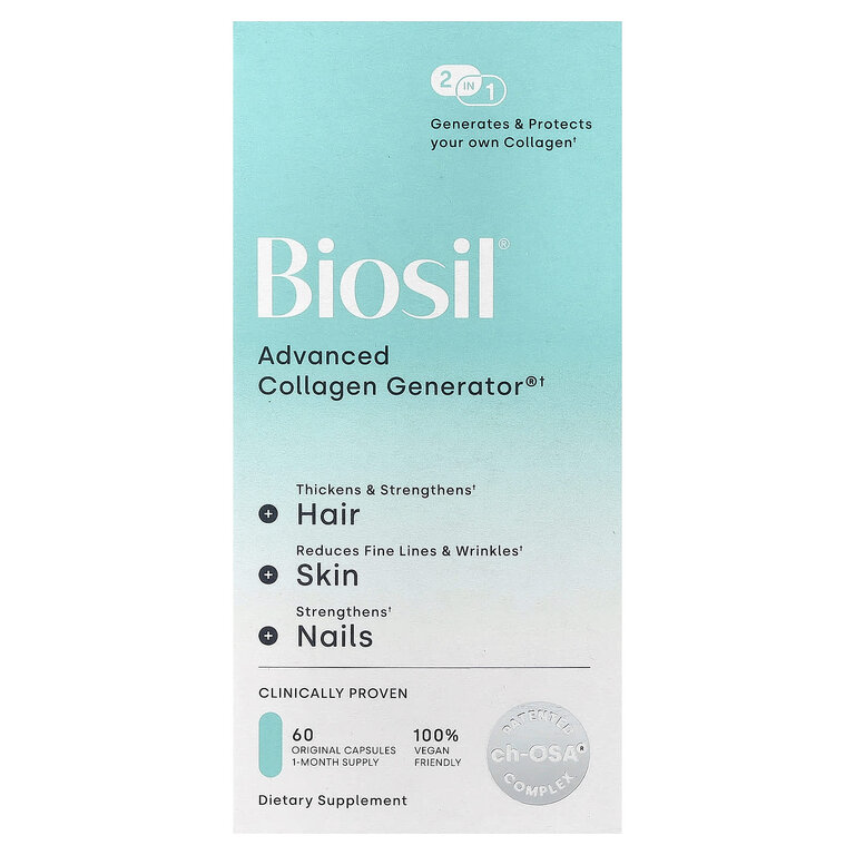 BioSil ch-OSA Collagen Generator (средство для стимулирования производства коллагена) 60 капсул