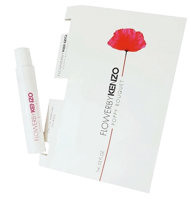 Парфюмерная вода Кензо Флауэр Поппи Букет женская 1 мл пробник - Kenzo Flower Poppy Bouquet сэмпл