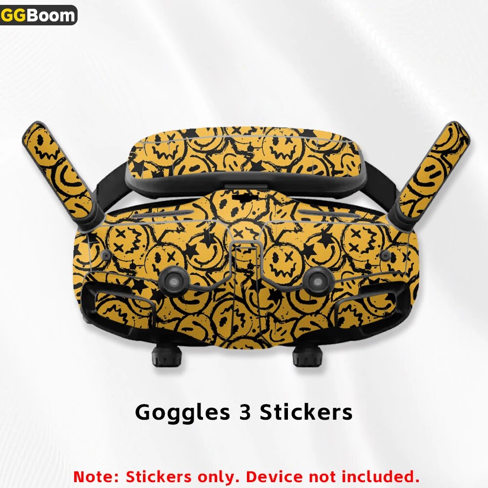 Наклейки на очки Goggles 3, цвет: Glasses 3 Sticker K