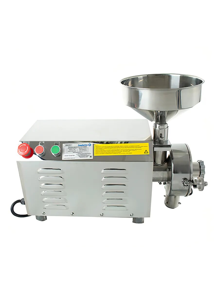 Мельница Foodatlas HR-2200, нержавеющая сталь, серый металлик, мощность 2200Вт, 4.2л