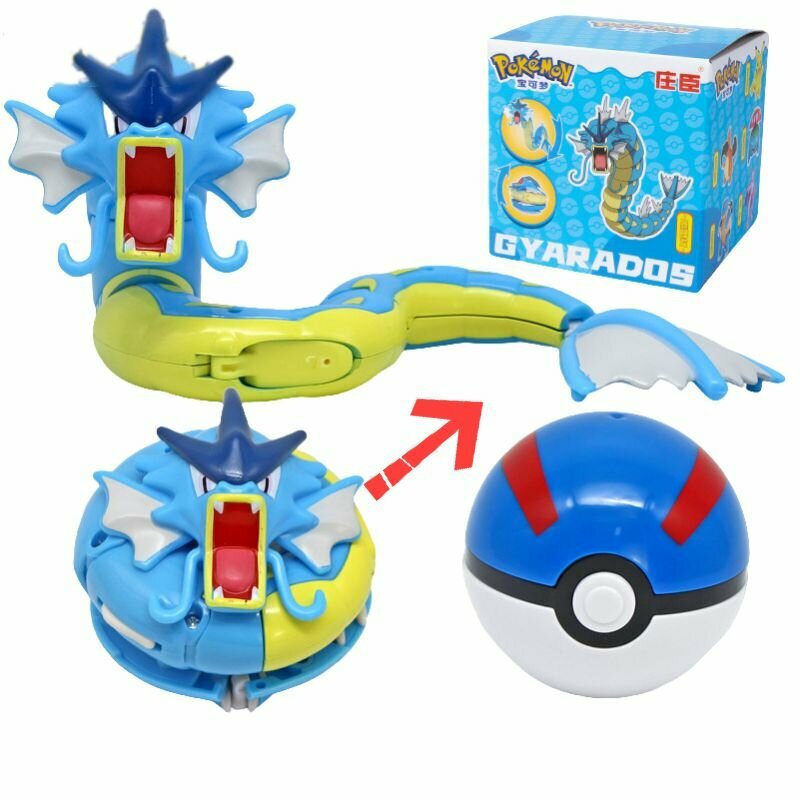Набор фигур Pokemon Pikachu Charizard Psyduck Eevee для детей, Gyarados