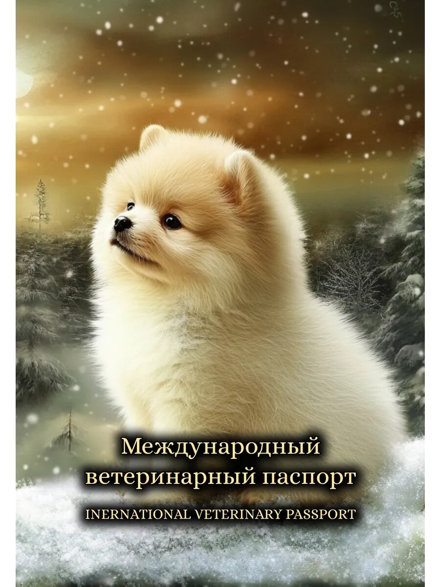Международный ветеринарный паспорт с аудио-записью