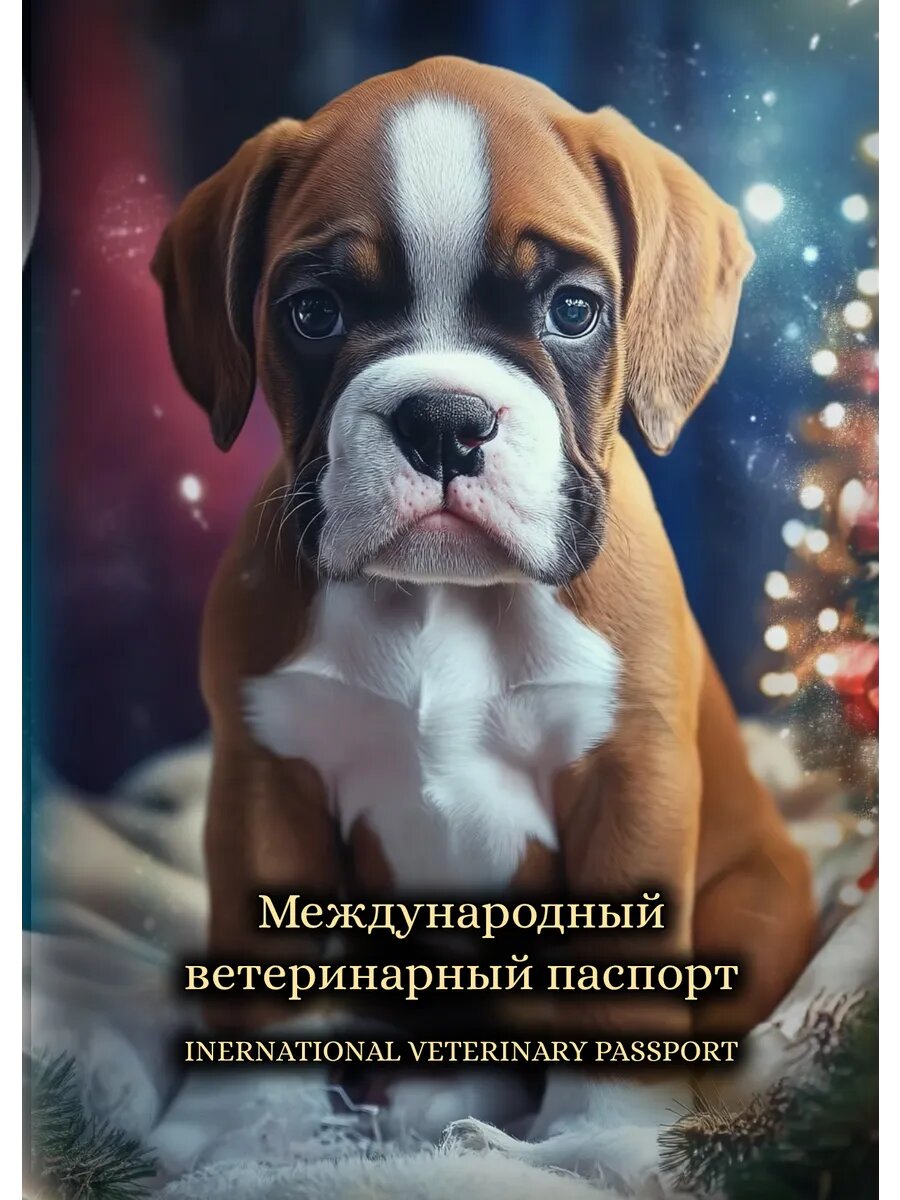 Международный ветеринарный паспорт ветпаспорт боксер