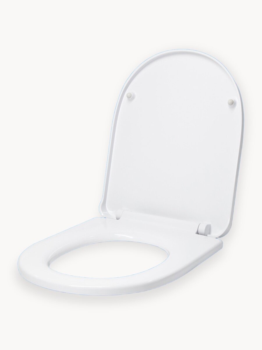 Сиденье для унитаза Sanita Luxe AMALFI (без микролифта) для унитазов Art, Best, Fest, Art Flora, Attika, BLANC