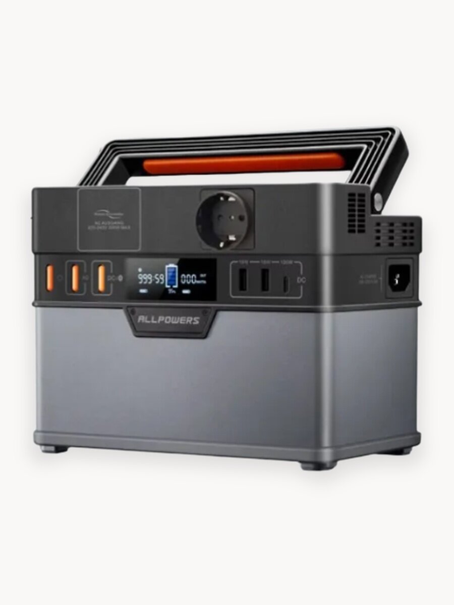 Портативная электростанция 220В 300Вт ALLPOWERS S300 Plus 78000мАч для туризма, походов, дома, дачи, Гарантия 6 мес