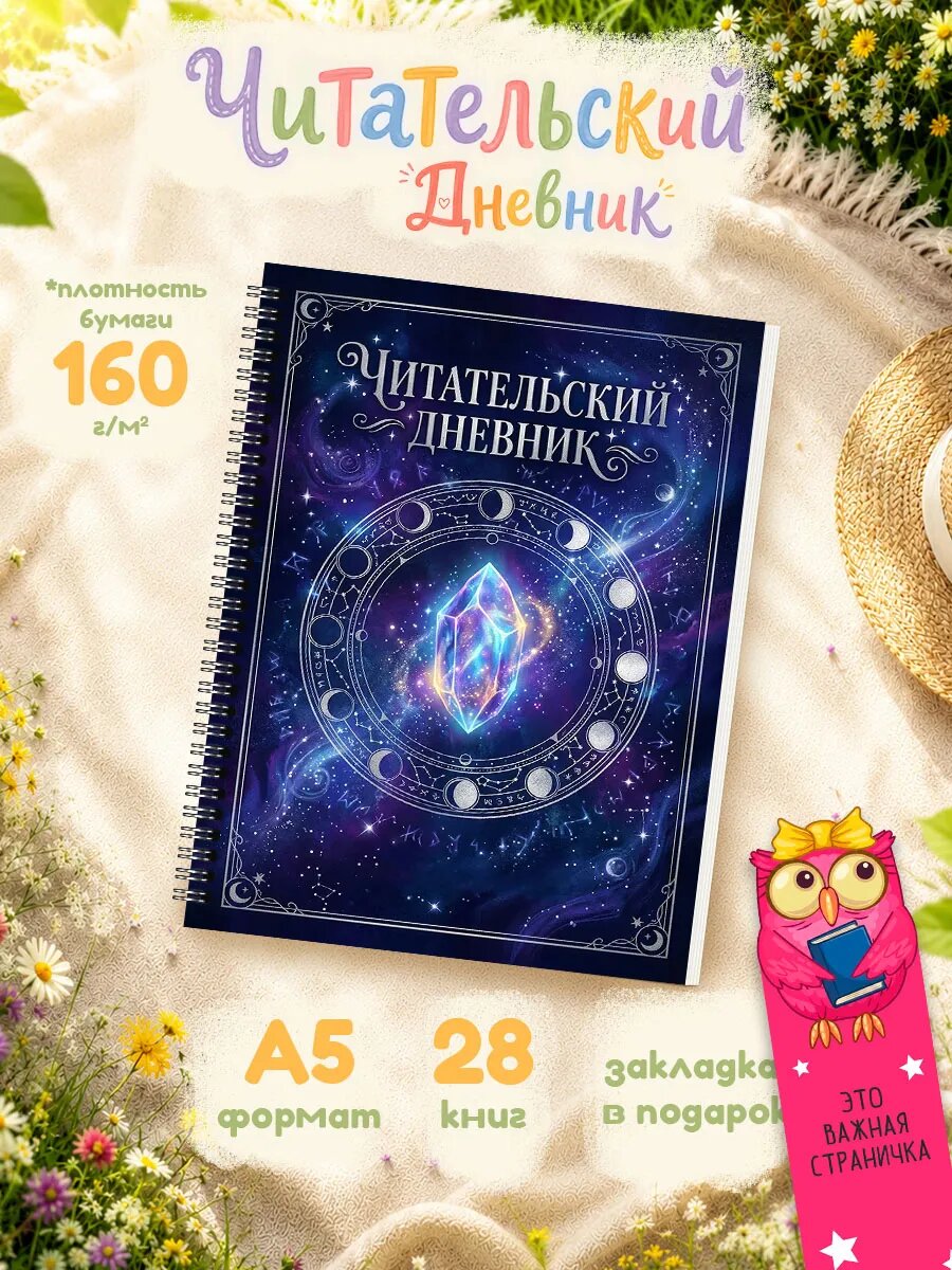 Читательский дневник 1 класс для девочки и мальчика на лето