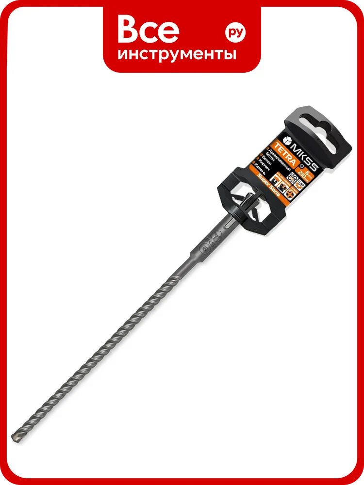 Бур по армированному бетону Tetra MKSS Toolbox SS5502 6x210мм (SDS-plus) MKSS SS55020621