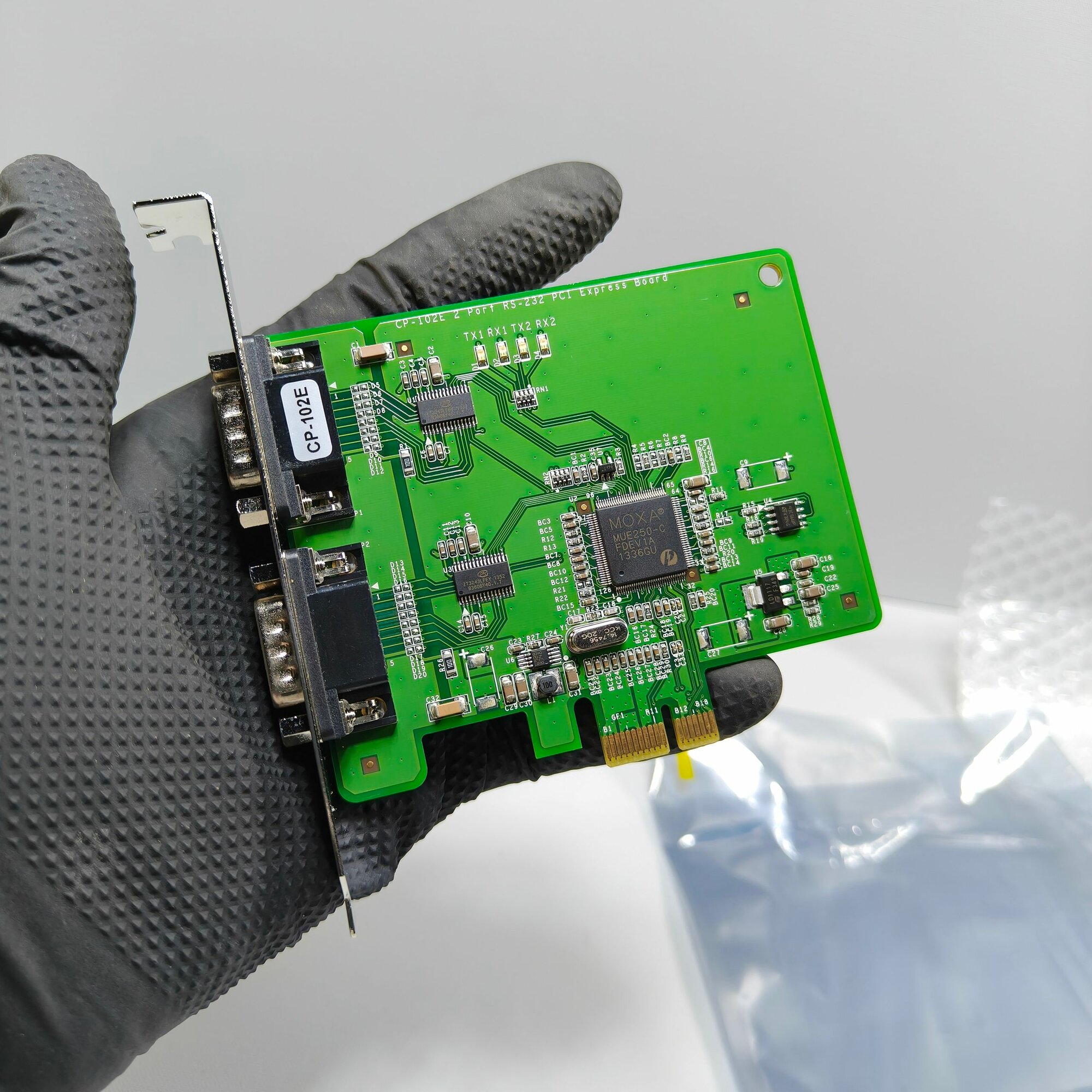 Портовая плата для шины PCI Express CP-102E V1.2