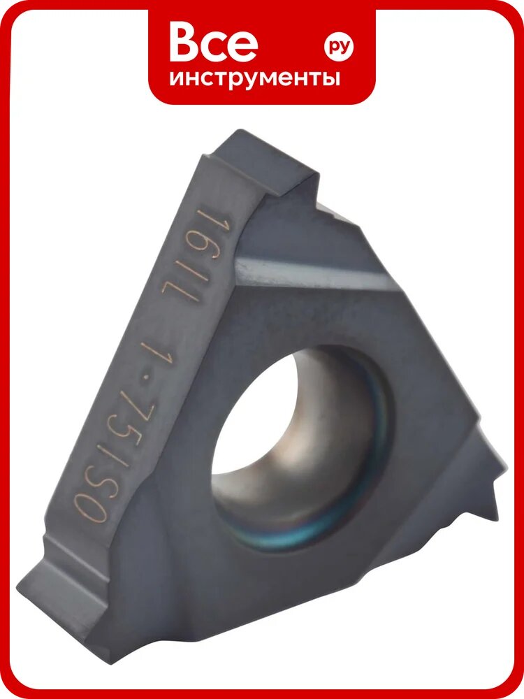 Пластина твердосплавная резьбовая 16IL1.75ISO CP20 Debever Machining Solutions 16IL175CP20