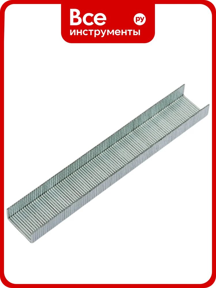 Скобы для степлера HOEGERT TECHNIK тип J, 6 мм, 11.3 мм, 1000 шт. HT2C050