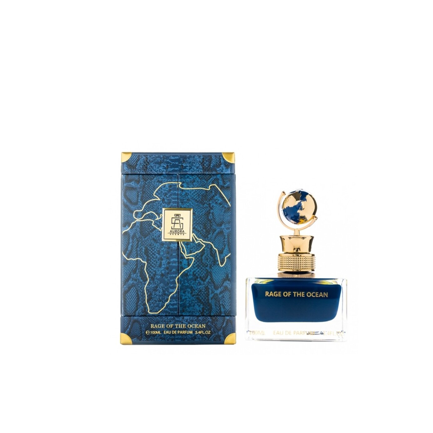 Aurora Scents Rage Of The Ocean 100 мл парфюмерная вода унисекс, водяные, фужерные, цитрусовые