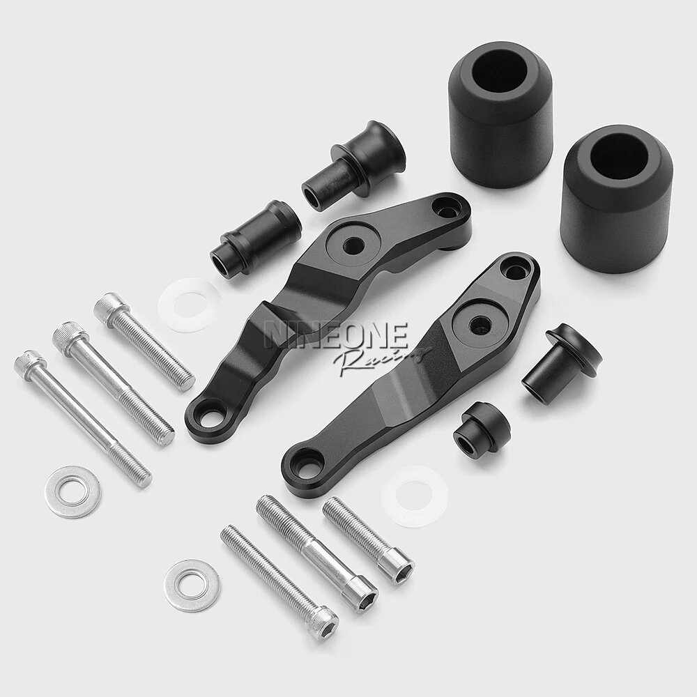 Защитные слайдеры для мотоциклетной рамы - подходят для Honda CB650R CBR650R E-Clutch 2024-2026, алюминиевые слайдеры для мотоциклов, защита двигателя и обтекателей