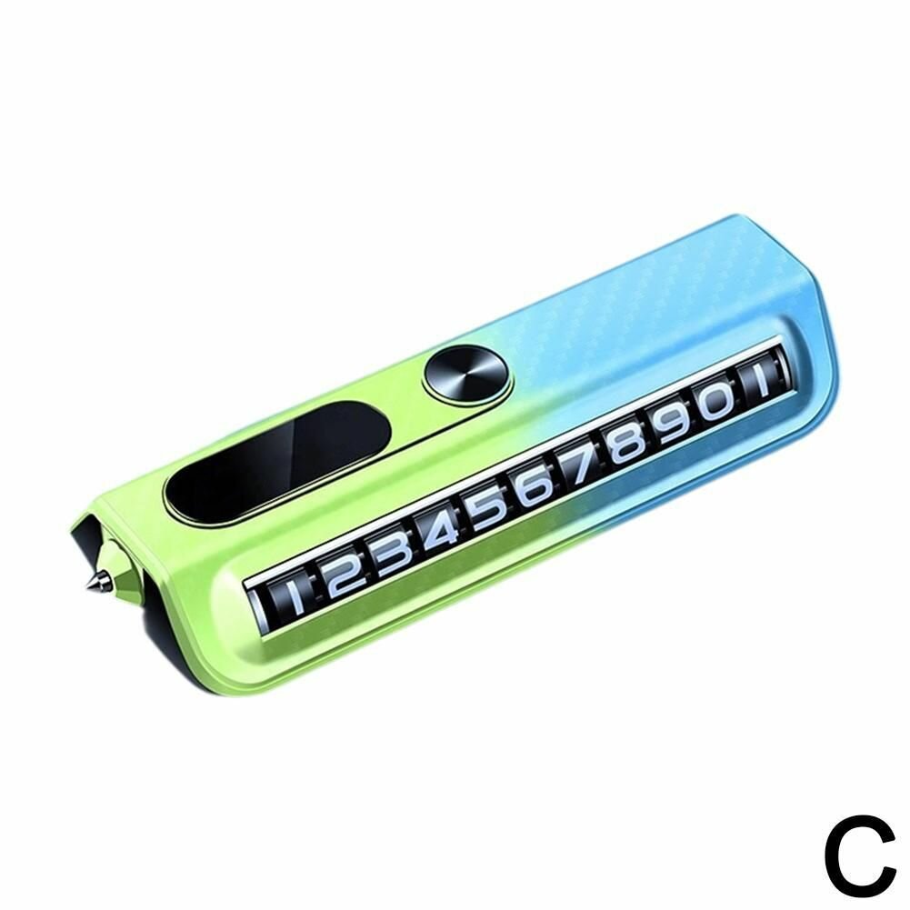 Защитный молоток для временного парковочного номерного знака