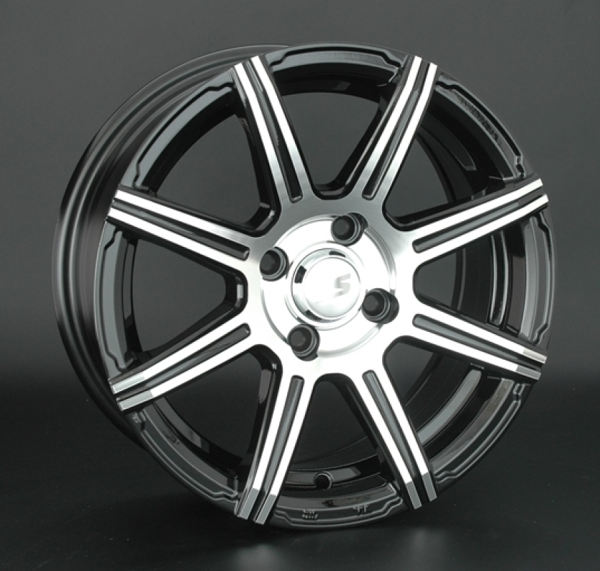 Диск колесный LS Wheels 571 7,0x16 4x100 Dia73.1 ET40 цвет BKF (черный)