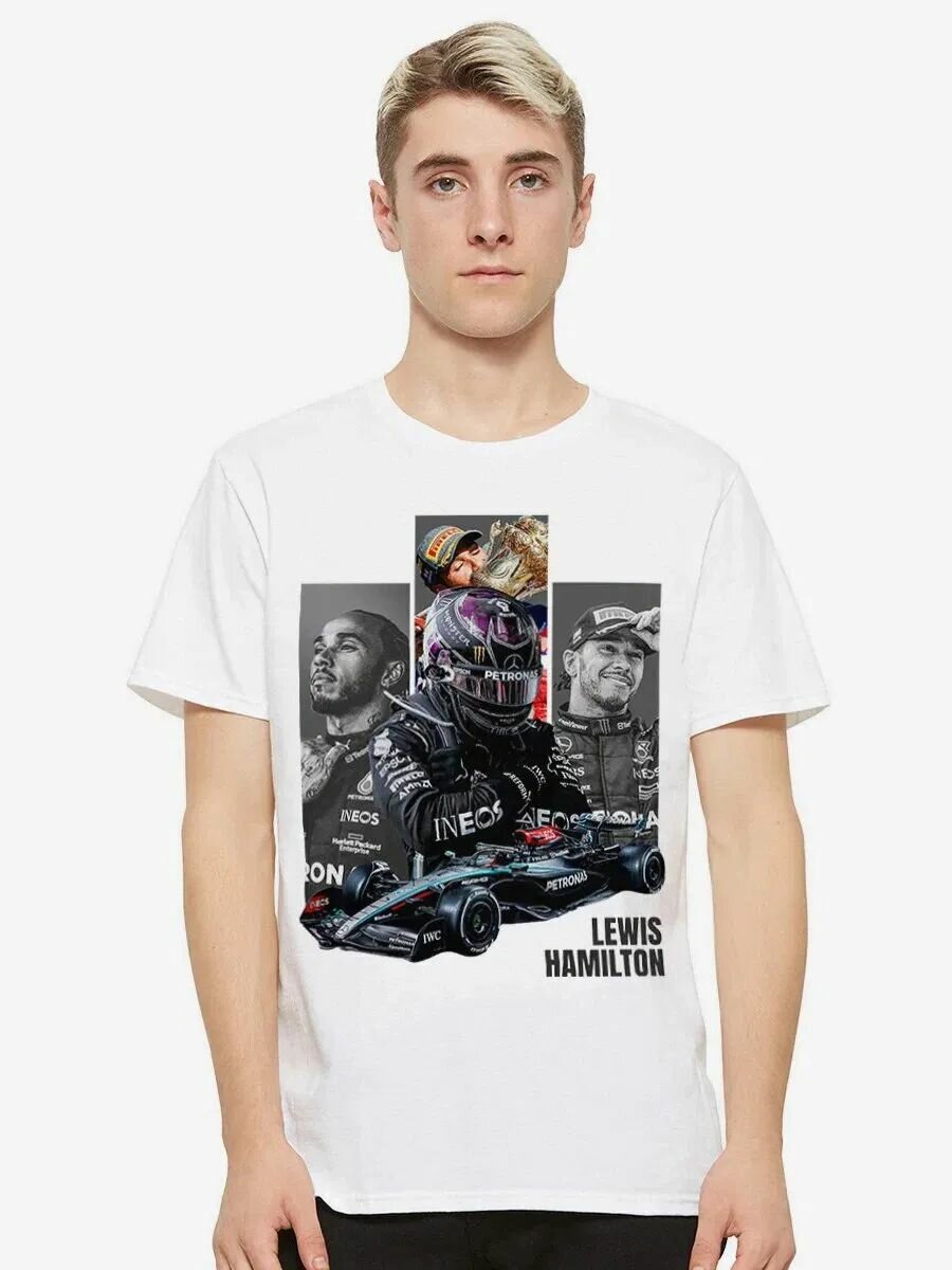 Футболка Льюис Хэмилтон / Формула 1 / Мужская