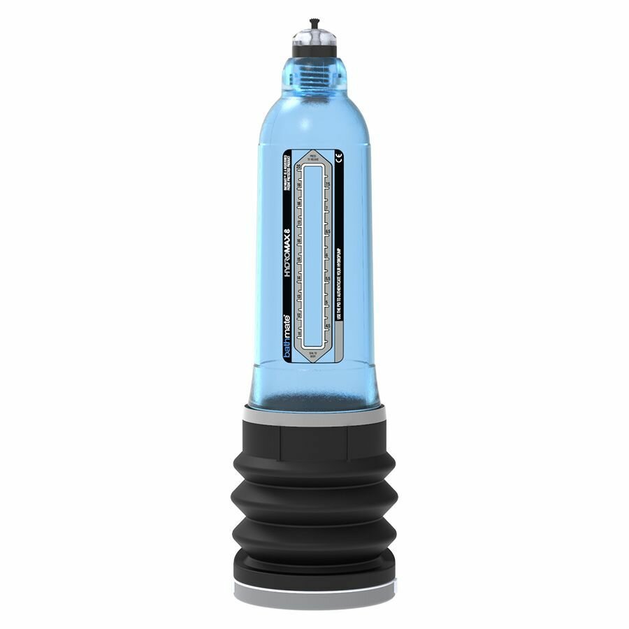 Синяя гидропомпа Bathmate HydroMAX8, анодированный пластик, силикон