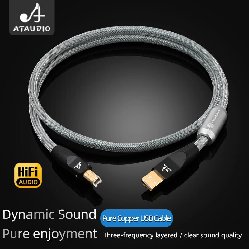 Hi-Fi USB аудиокабель Typec для ЦАП — фото 1
