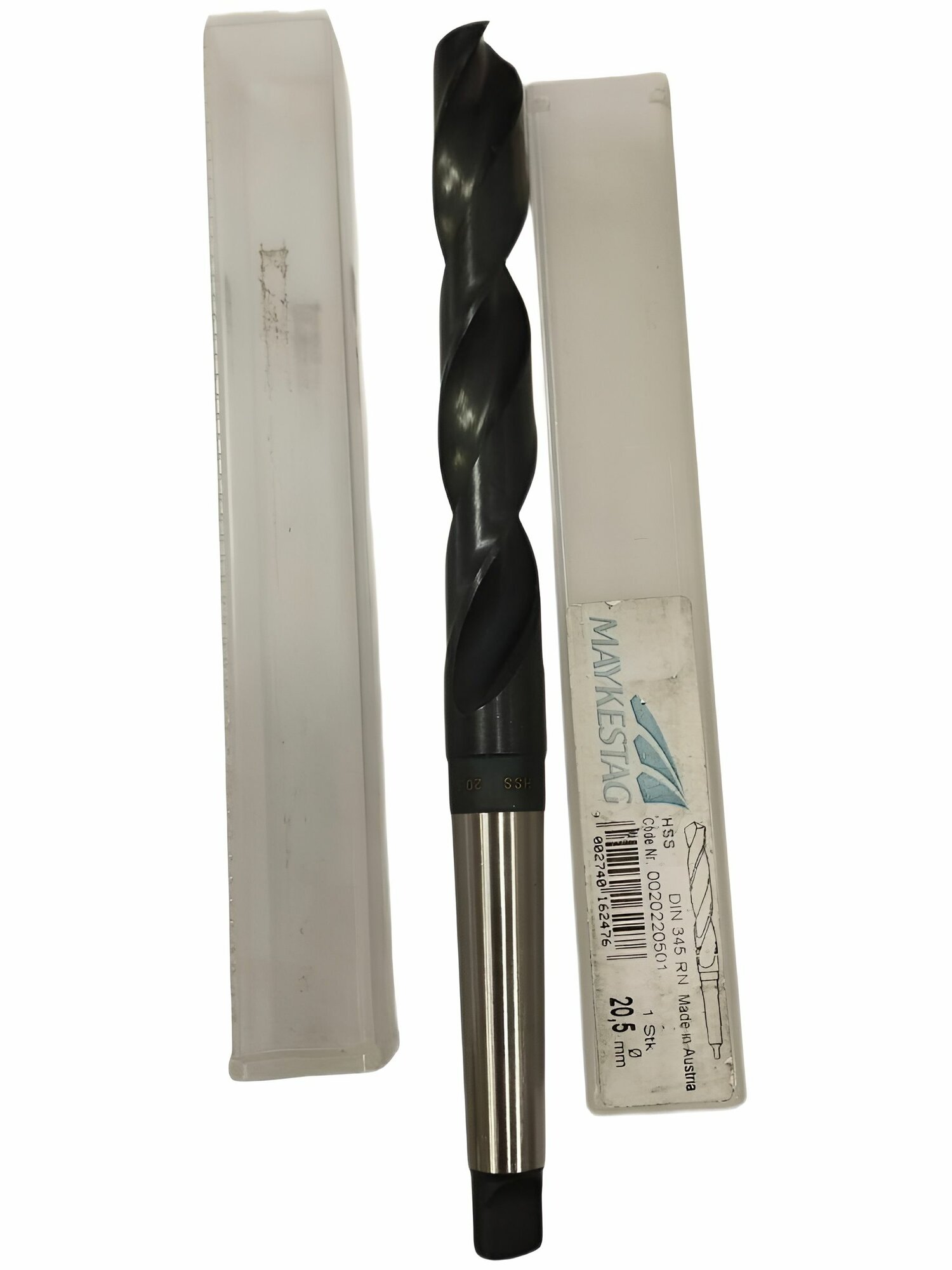 Сверло короткой серии ф20,5мм HSS к/х