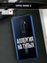 Чехол на Oppo Reno 2 / Оппо Рено 2 с принтом "Аллергия на тупых", прозрачный