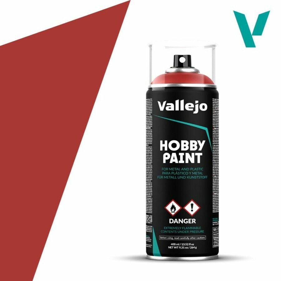 Грунт 28016 Fantasy Color Primer - Scarlet Red Vallejo 28016