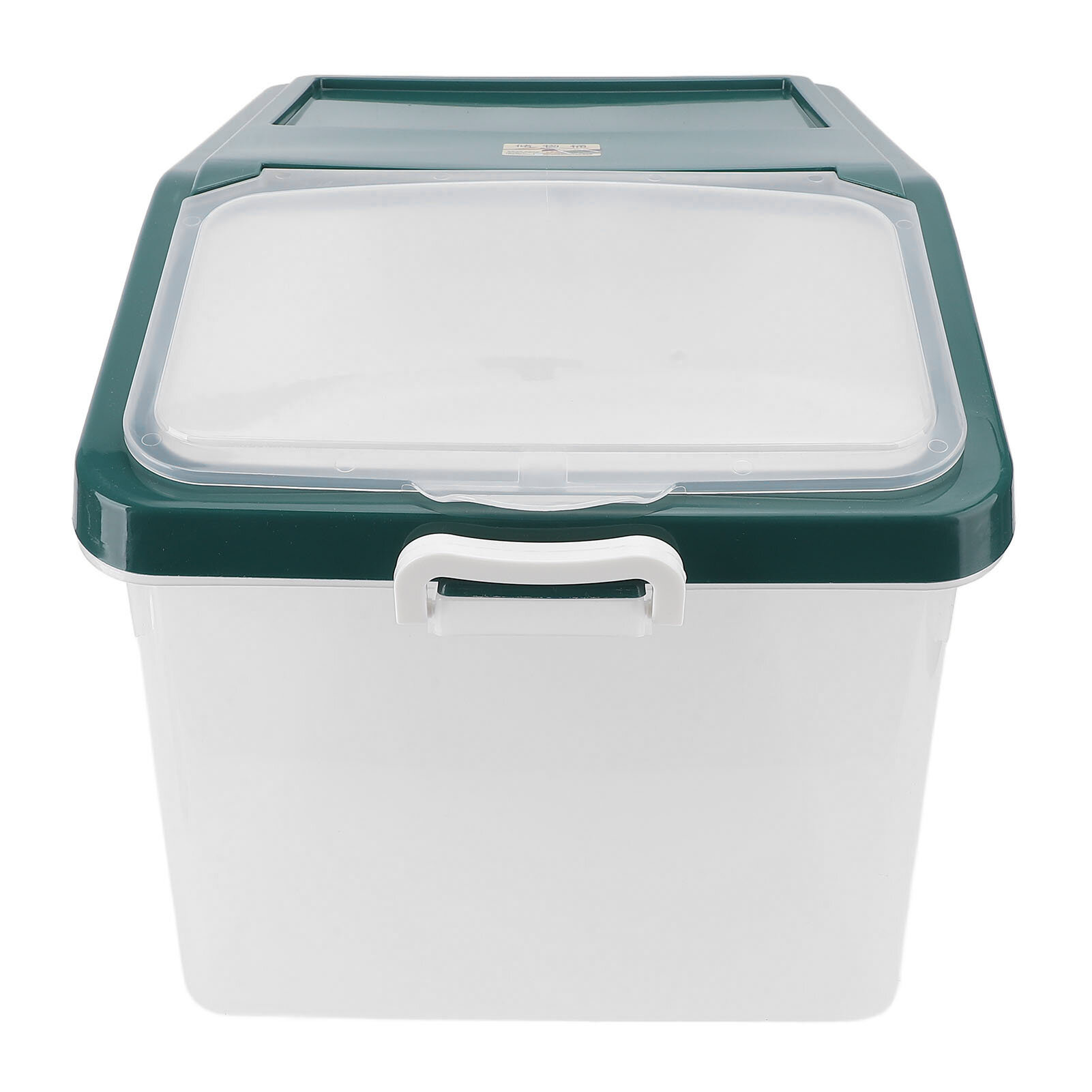 Контейнер для хранения риса 25 кг, большой, герметичный, из полипропилена, дозатор риса, контейнер для муки с мерными чашками для зерновых, сухого корма для домашних животных