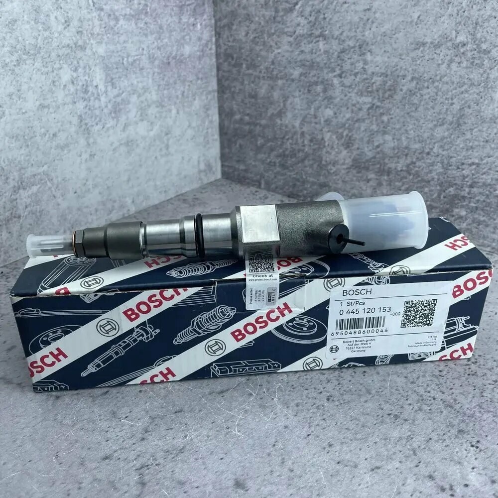 Форсунка Bosch 0 445 120 153 для Камаз Common Rail Евро 3,4. Оригинал Китай. Артикул 0445120153