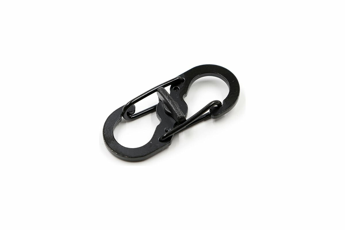 Карабин "следопыт" 3,5 см, двойной, сталь