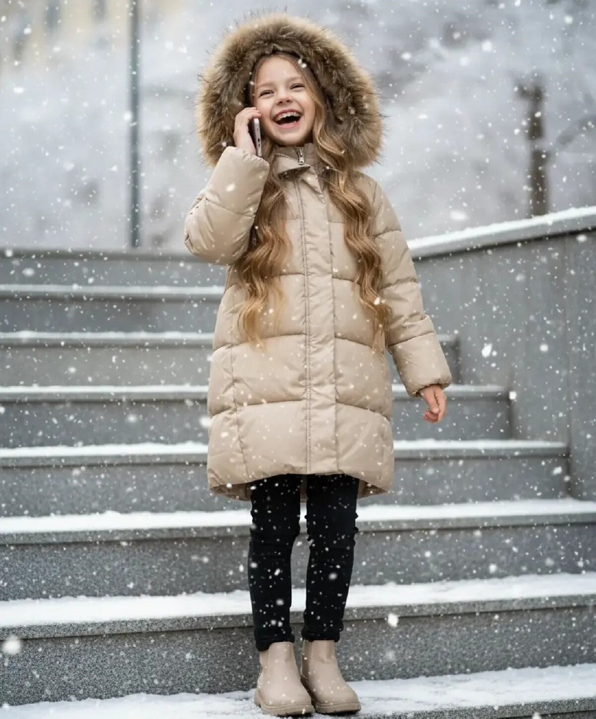 Пальто зима