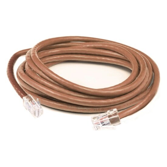 Патч-корд Acd LPU6Z-5DN Cat6 UTP 26AWG 4Pair, CU, LSZH, Коричневый, 0.5м