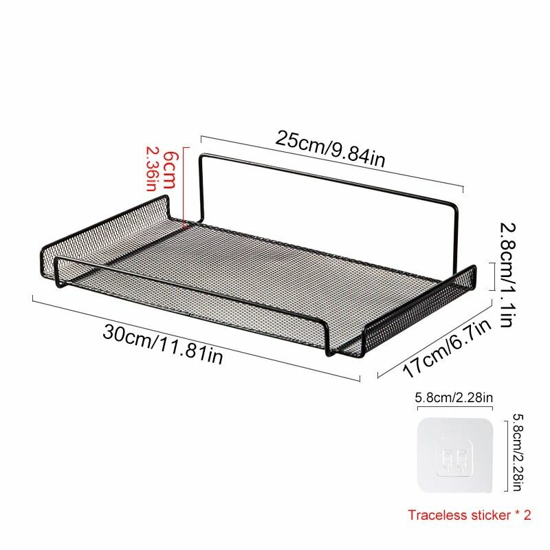 Стенная полка для хранения маршрутизатора телевизора