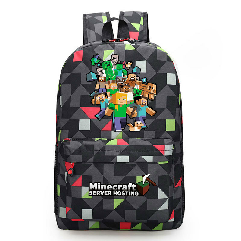 Школьная сумка Minecraft, рюкзак для школьников начальной школы, рюкзак большой вместимости, рюкзак Эндермена