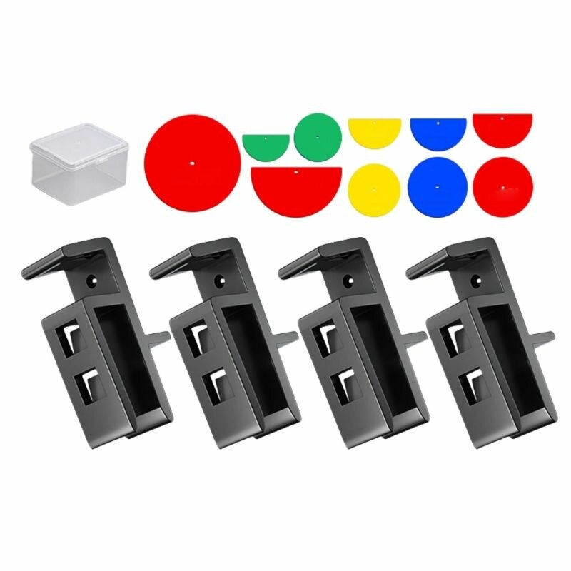 Набор приспособлений для деревообработки-Набор 1 (4 скрайбера черного цвета)