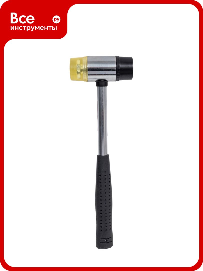 Киянка комбинированная TOOLAS боек резина\пластик 00000004261