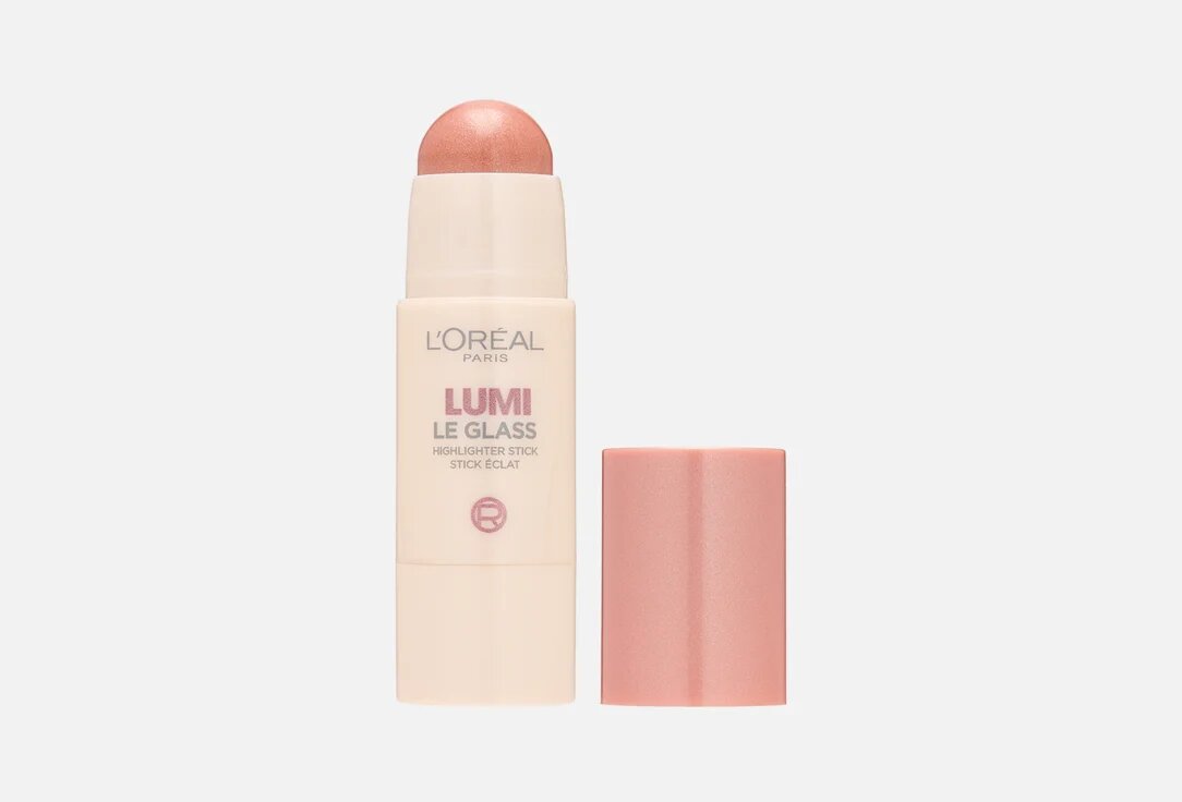 Хайлайтер-стик с эффектом влажного сияния L'Oreal Paris Lumi, оттенок 620, Pink ballet, 5 г