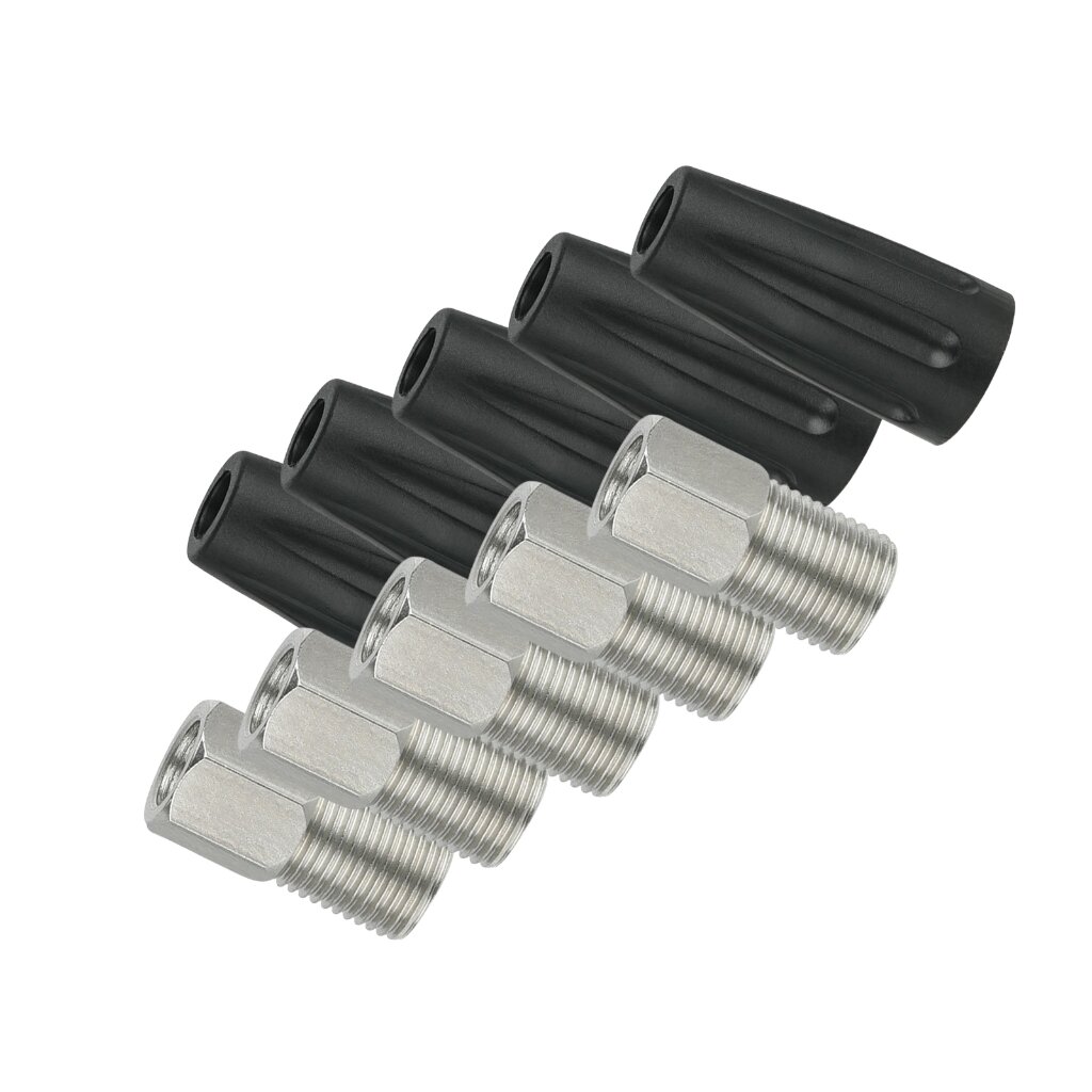 Сменный стяжной винт с полым болтом из нержавеющей стали 5шт 8 мм с втулкой