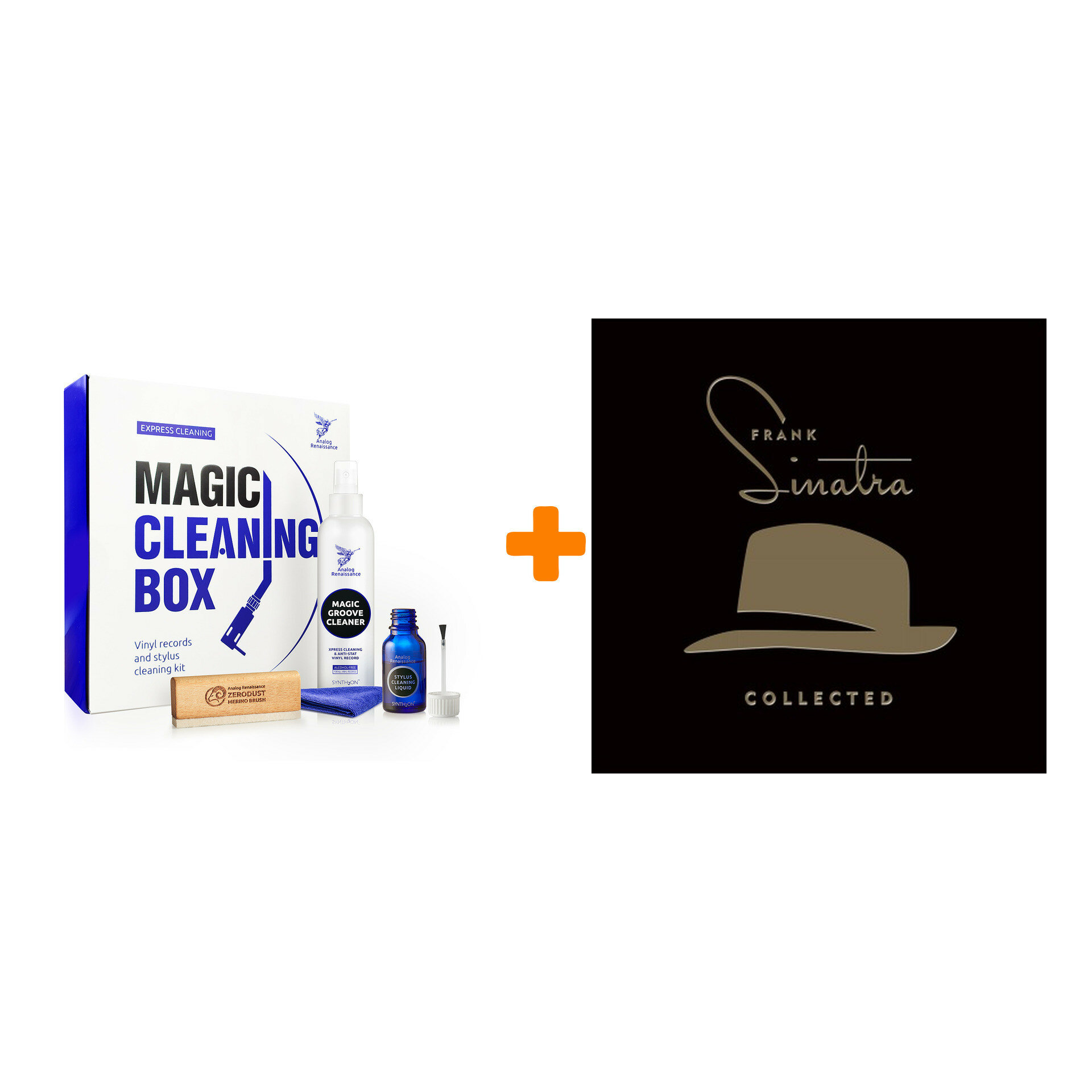 Sinatra Frank Collected 2LP + Набор по уходу за винилом Magic Cleaning Box