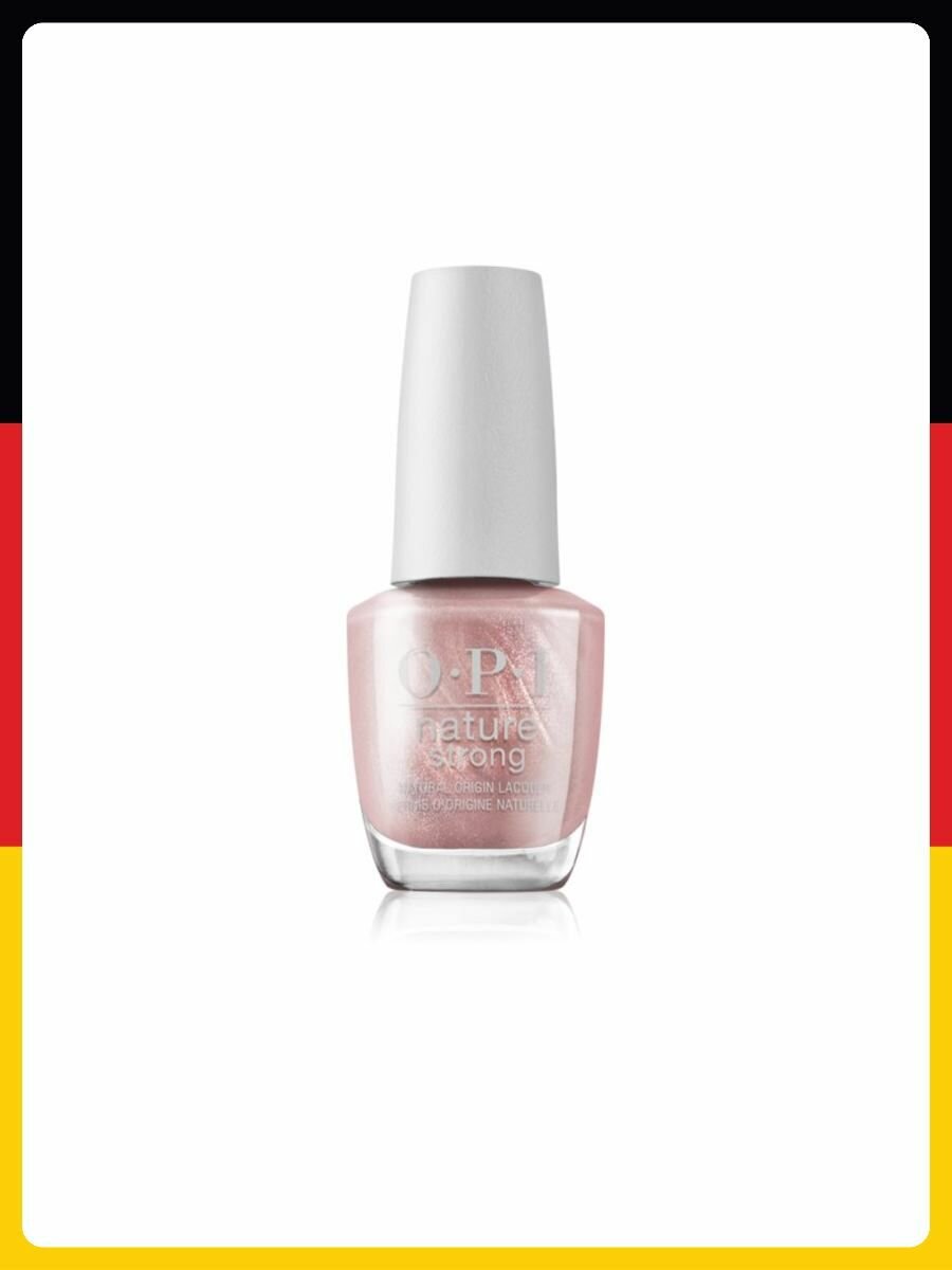 Лак для ногтей OPI Nature Strong nail polish Intentions are Rose Gold, 15 мл