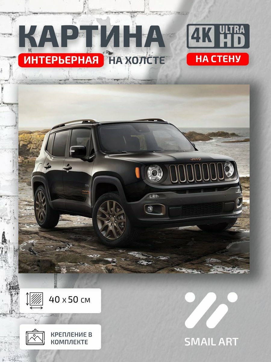 Картина на холсте интерьерная 40 на 50 на стену Небо renegade для киномана авто дизайн