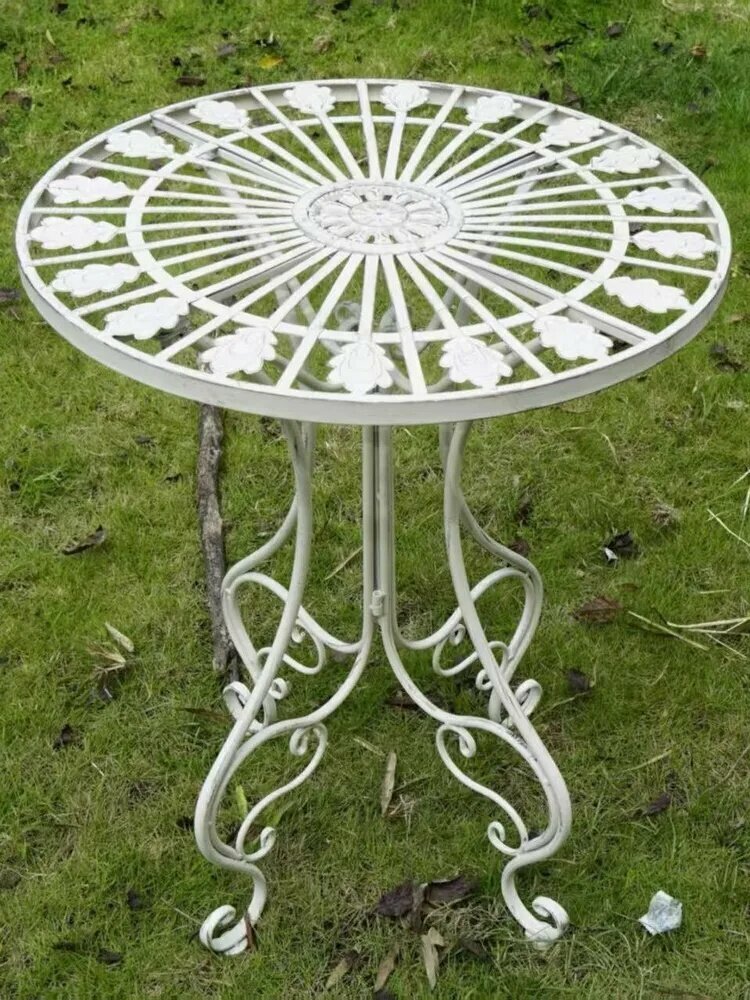 Садовый стол, Металл 58х58х74 см