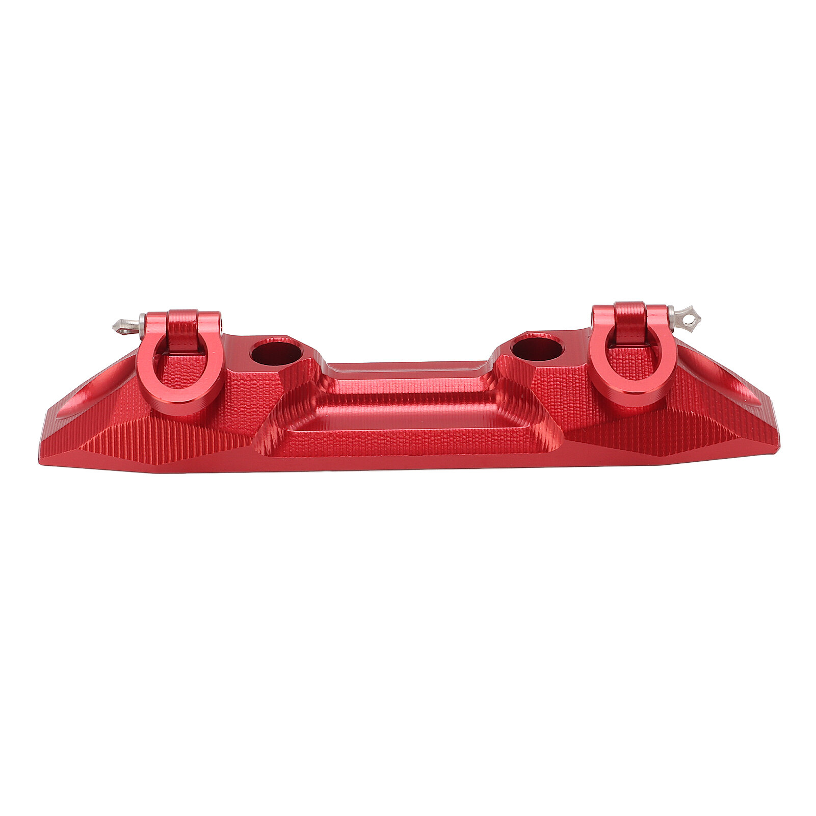Алюминиевый передний бампер 1/10 для TRAXXAS E REVO 2.0 с антикоррозийным покрытием и U-образным крюком