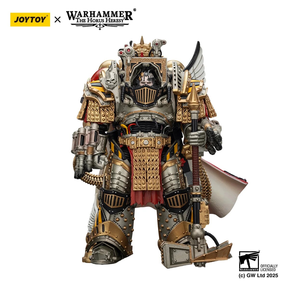 Фигурка JOYTOY Warhammer 40K 1/18 Iron Warriors Perturabo