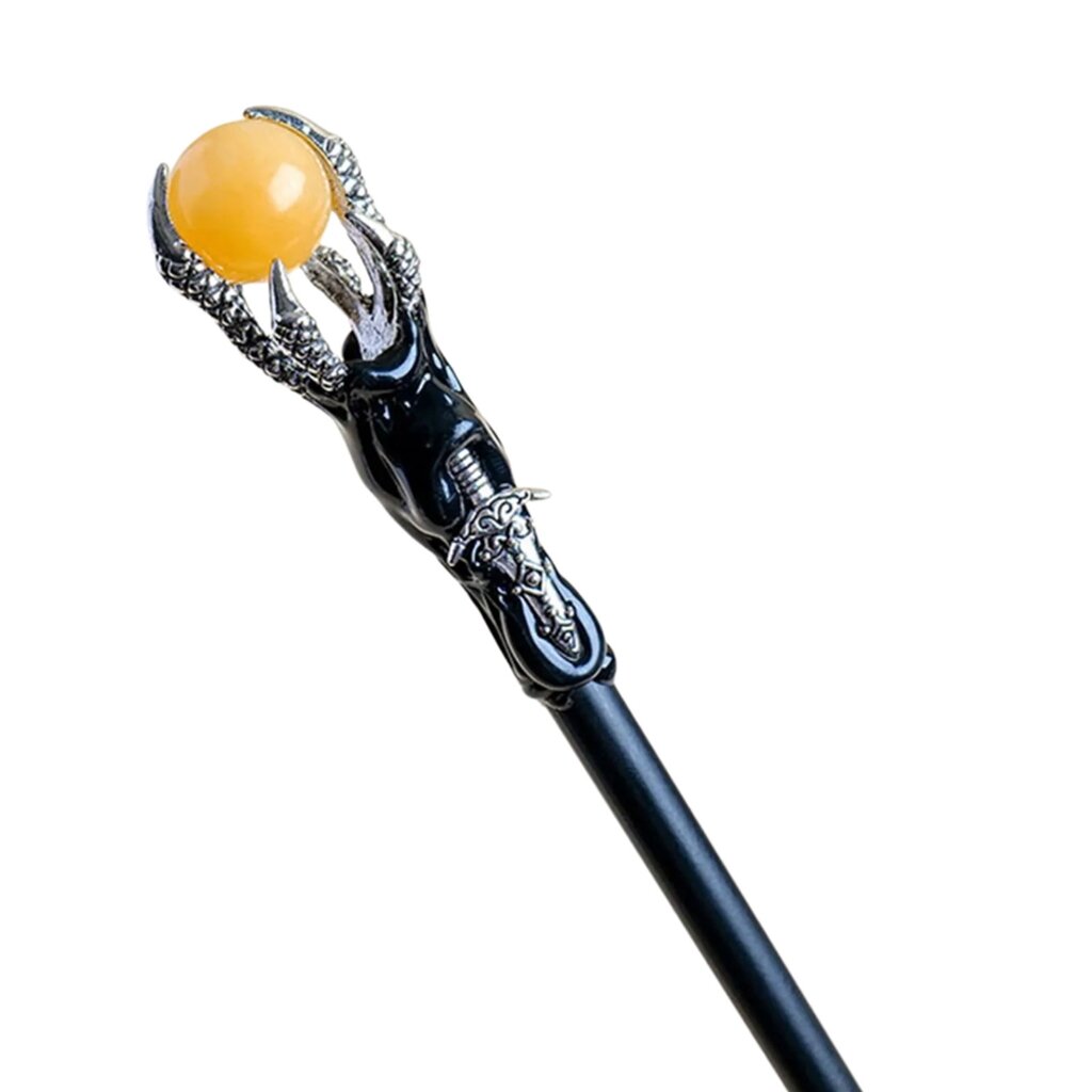 Трости на Хэллоуин, Скипетры с посохом и когтями Дракона, Аксессуары для костюмов волшебников для ролевых игр и косплеечных вечеринок