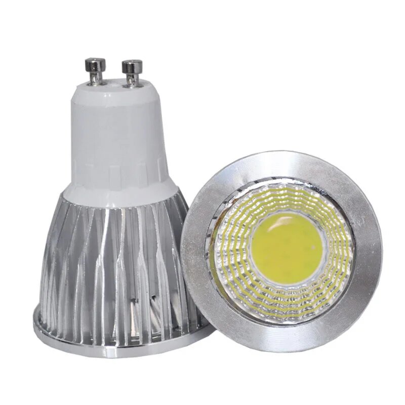 Светодиодная лампа GU10 COB LED 9W Warm White 220V