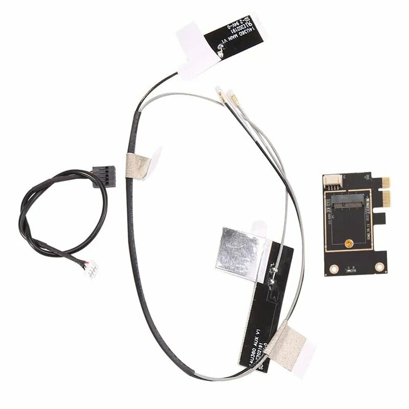 (O051) M.2 Wi-Fi адаптер M2 NGFF Key a E To Pci Express PCI-E 1X NGFF Поддержка беспроводной сетевой карты 2230 для AX200 9260AC 8265AC