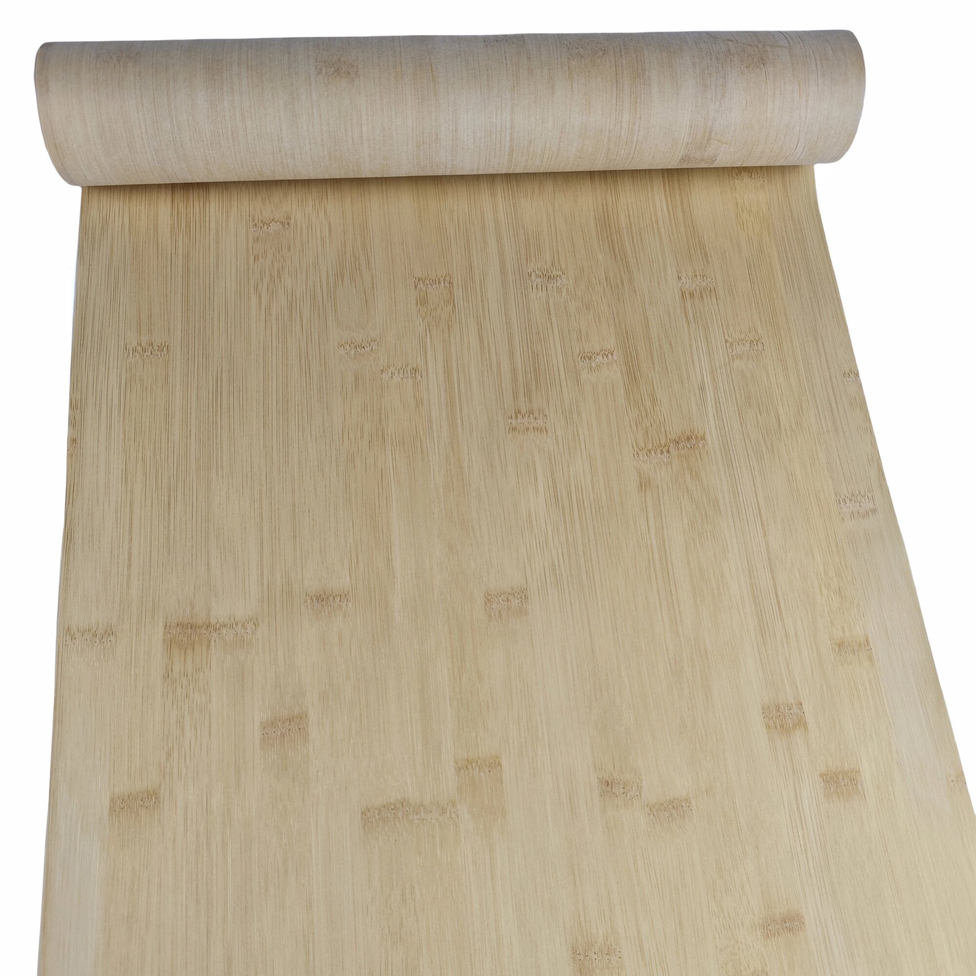 Натуральный бамбуковый шпон 40x250 см 0.2mm