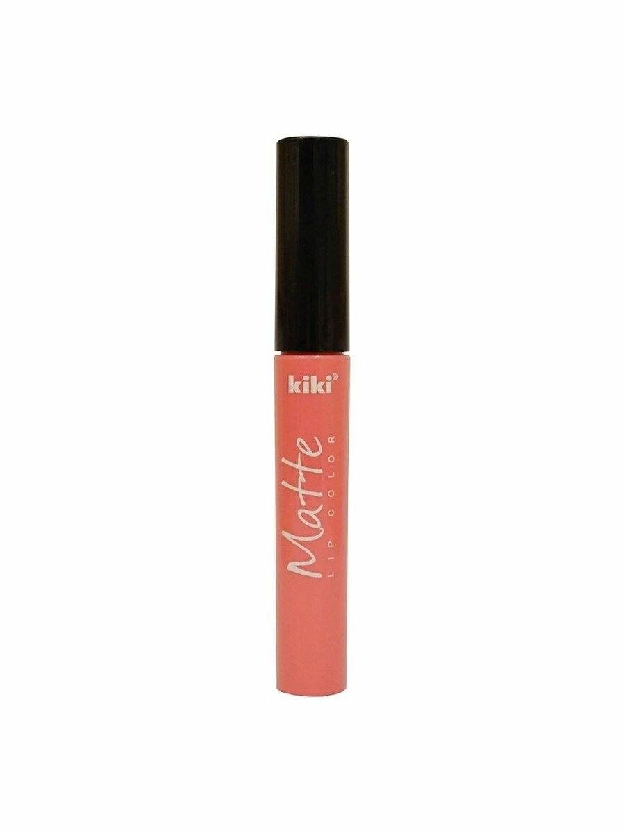 KIKI Помада для губ Matte Lip Color жидкая матовая стойкая, 2 мл, 212 Розовый Щербет