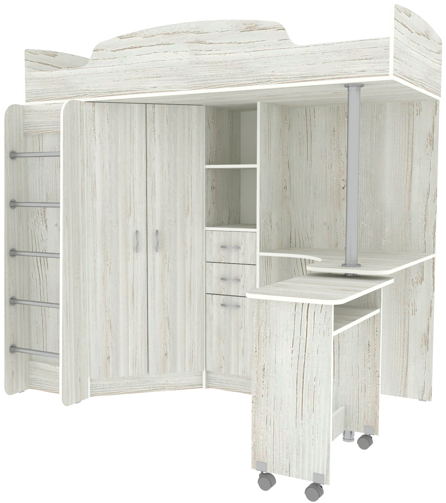 Кровать чердак Теремок-1 Винтерберг Винтерберг