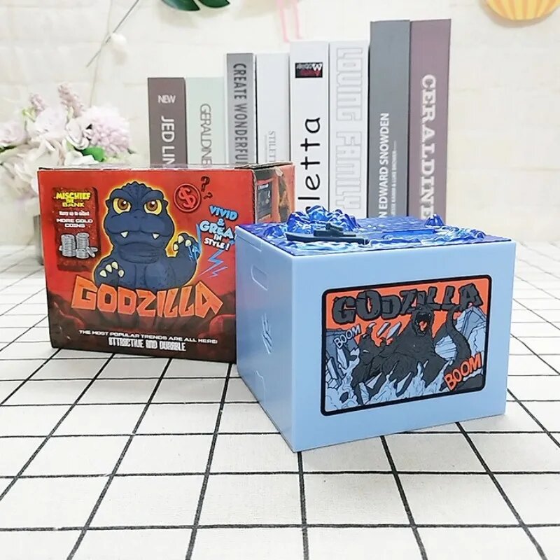 Godzilla Большая копилка для детей Копилка для денег Копилка для монет Копилка для взрослых Банки для денег Копилки Kawaii Домашний декор